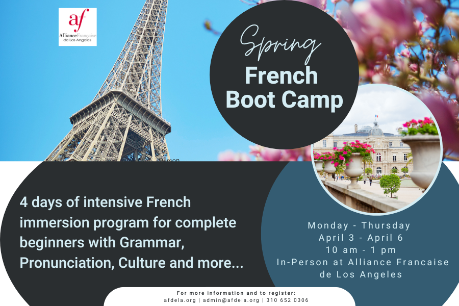 Spring French Boot Camp | Alliance Française de Los Angeles